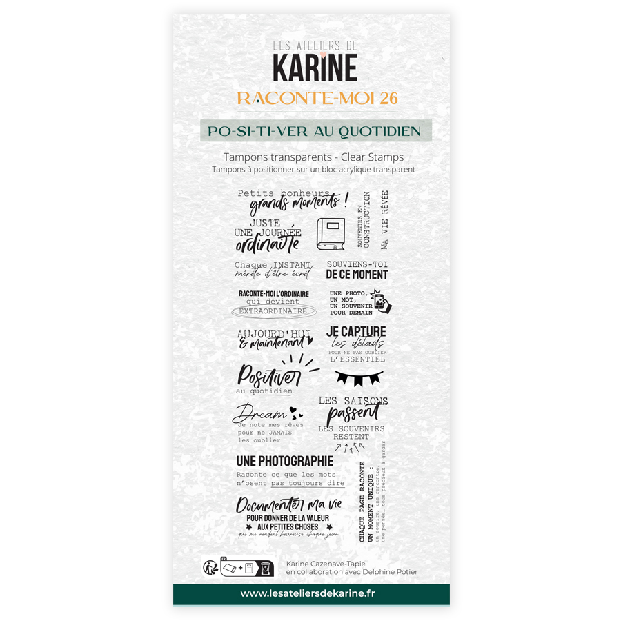 Kit complet Raconte Moi 2026 - Les Ateliers de Karine
